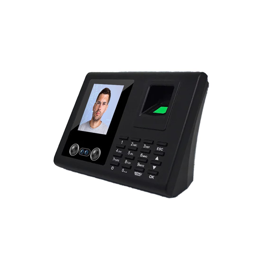 Face+Id Recognition-Fingerprint Time Attendance Machine - Posmax